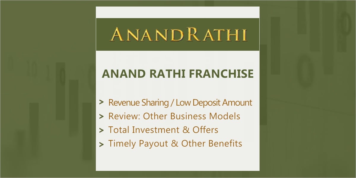 Anand Rathi Franchise or Sub Broker - Start Your Business Now!